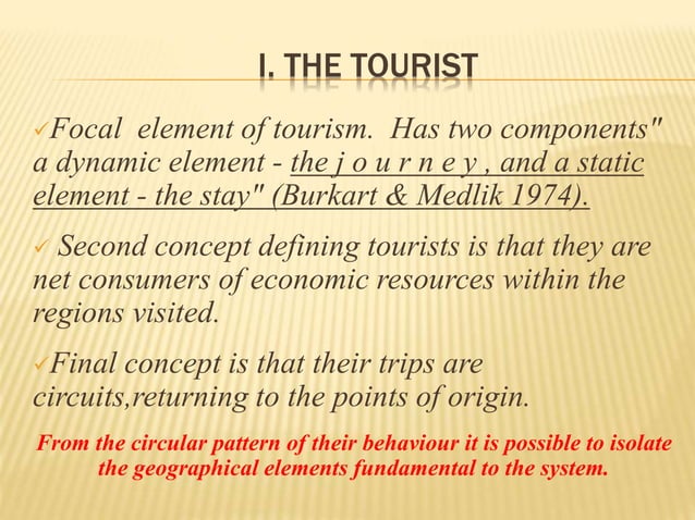 Leipers model of tourism system | PPTX | Travel Preparation and Advice ...