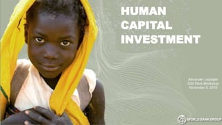 Human Capital Investment | PPTX
