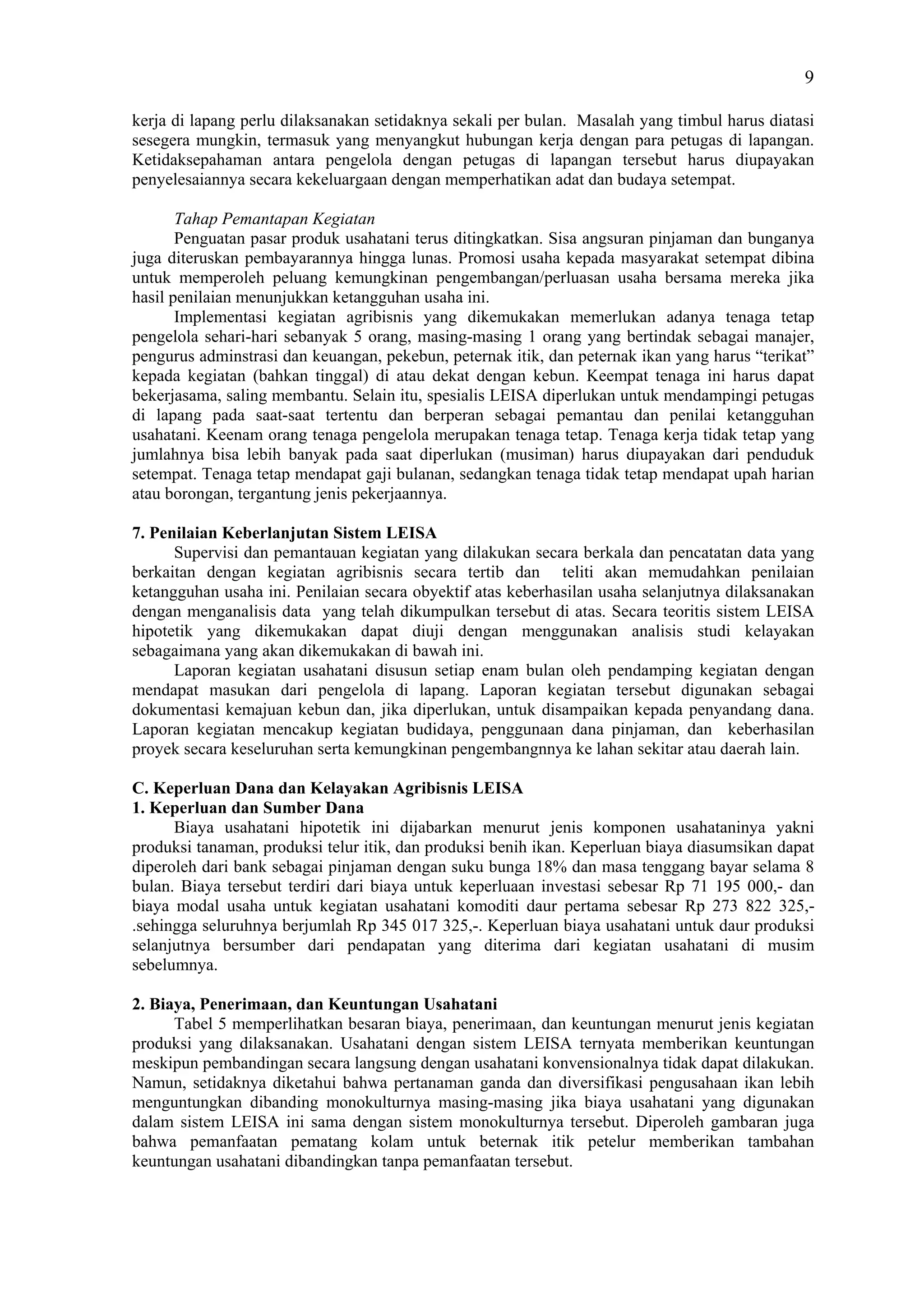 Leisa di lahan basah | PDF