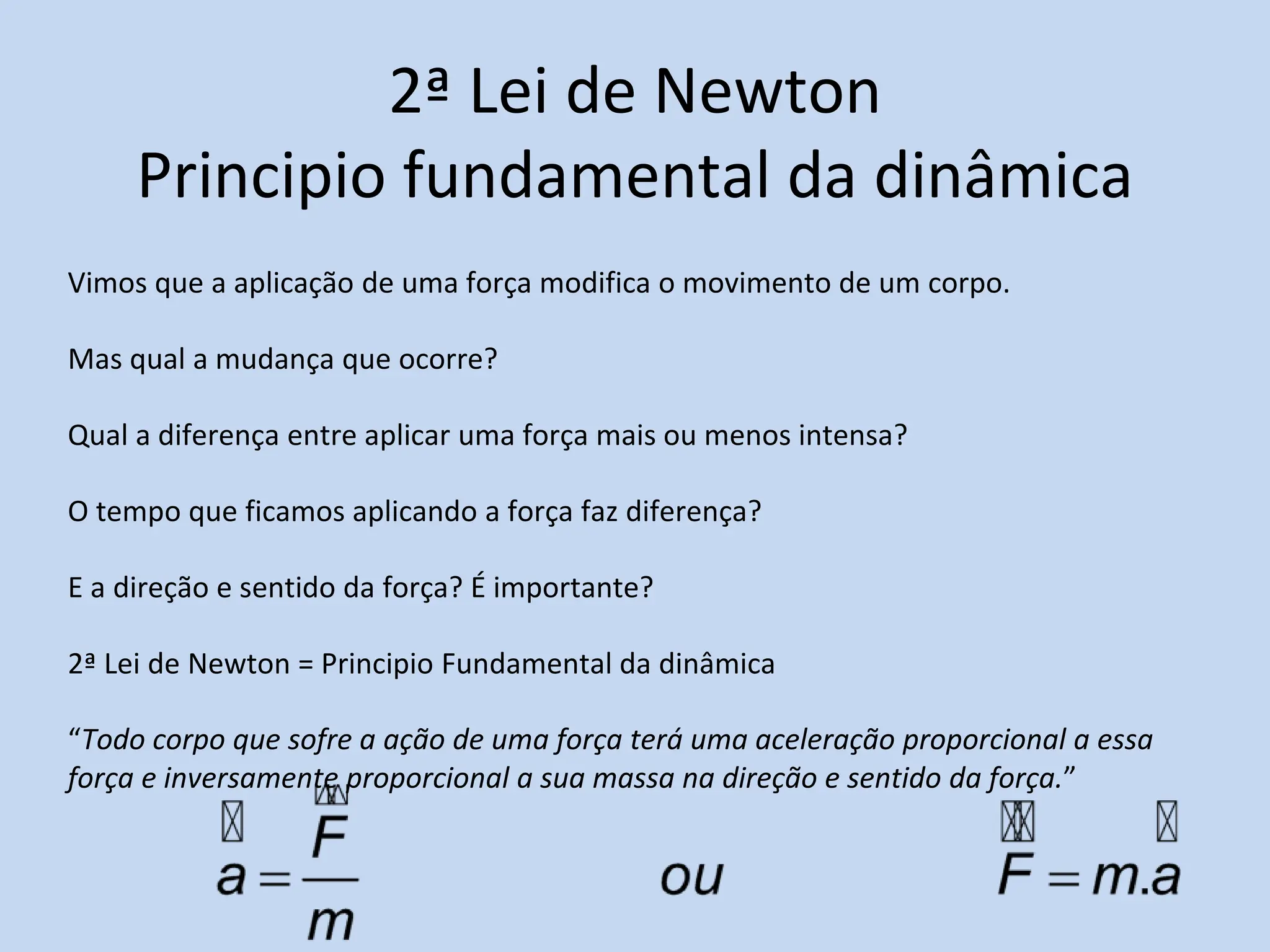 Leis de Newton - Física - Ensino médio -Stênio | PPTX | Physics | Science