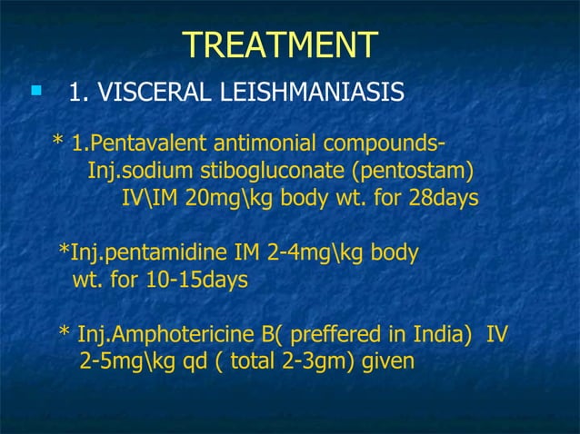 Leishmaniasis | PPT | Infectious Diseases | Diseases and Conditions