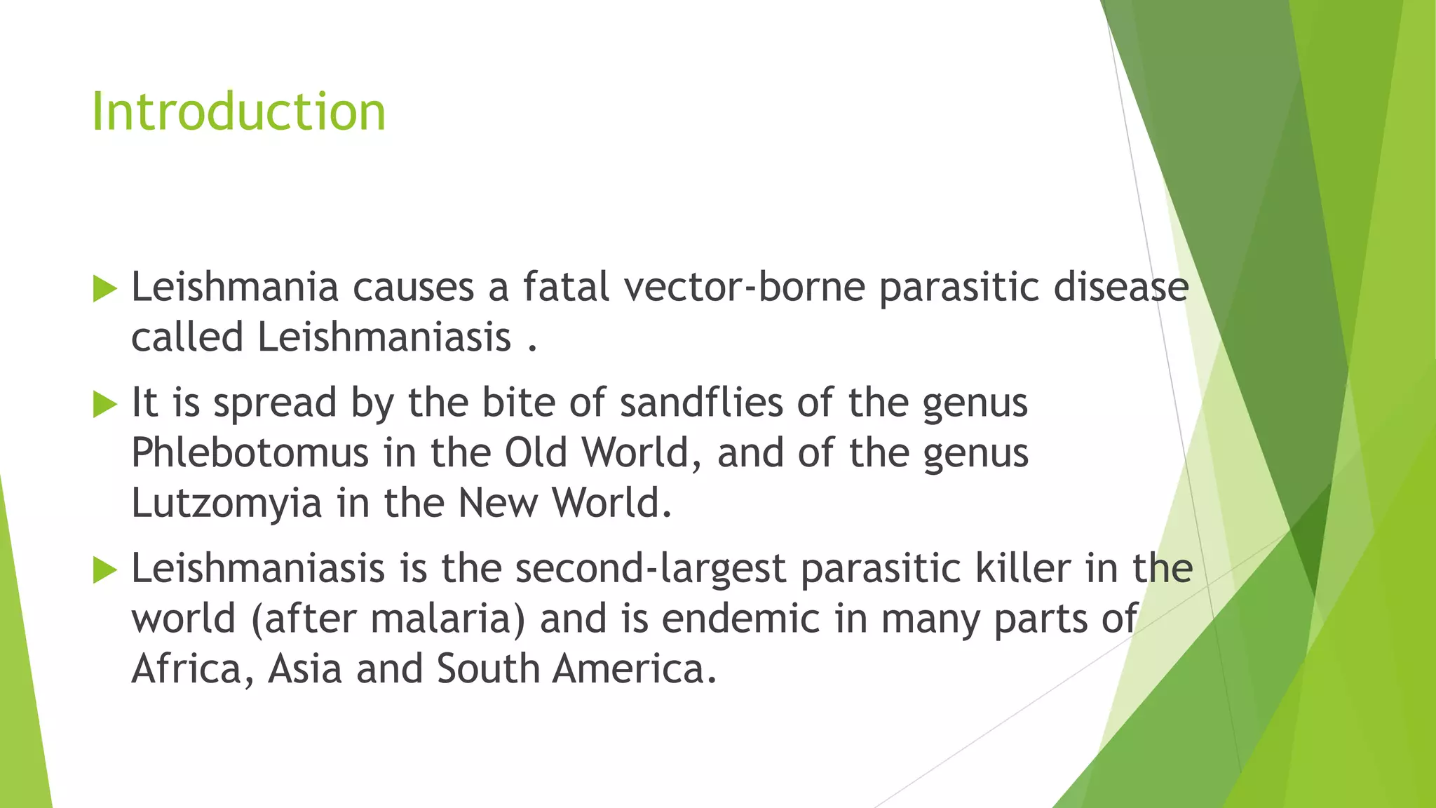 Leishmaniasis | PPTX