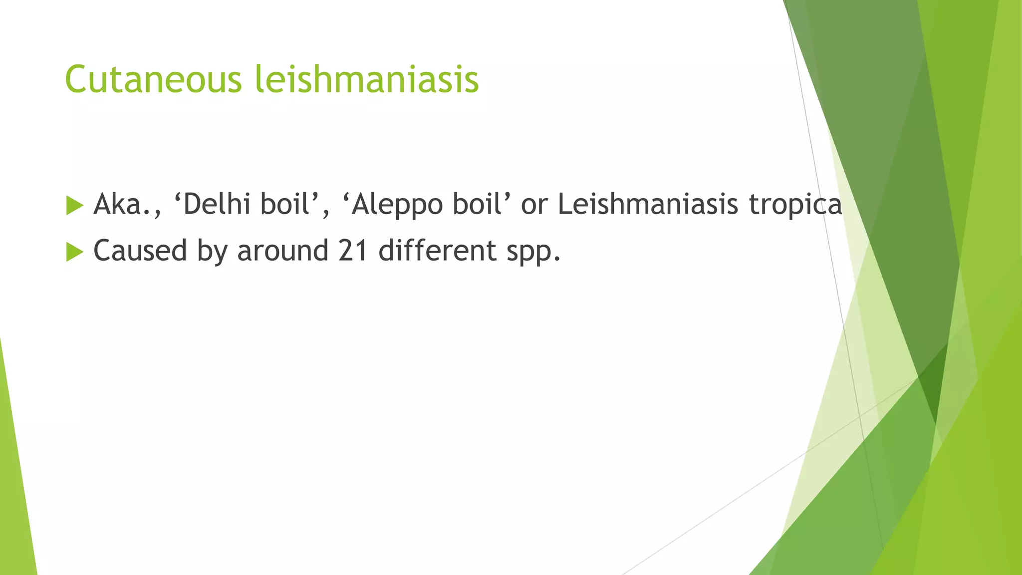 Leishmaniasis | PPTX