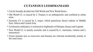 LEISHMANIASIS PRESENTATION - UNIVERSITY OF JUBA | PPT