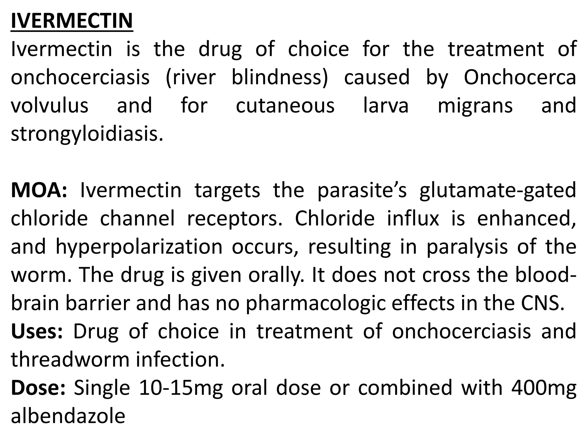 Drugs for Leishmaniasis & Filariasis | PPTX