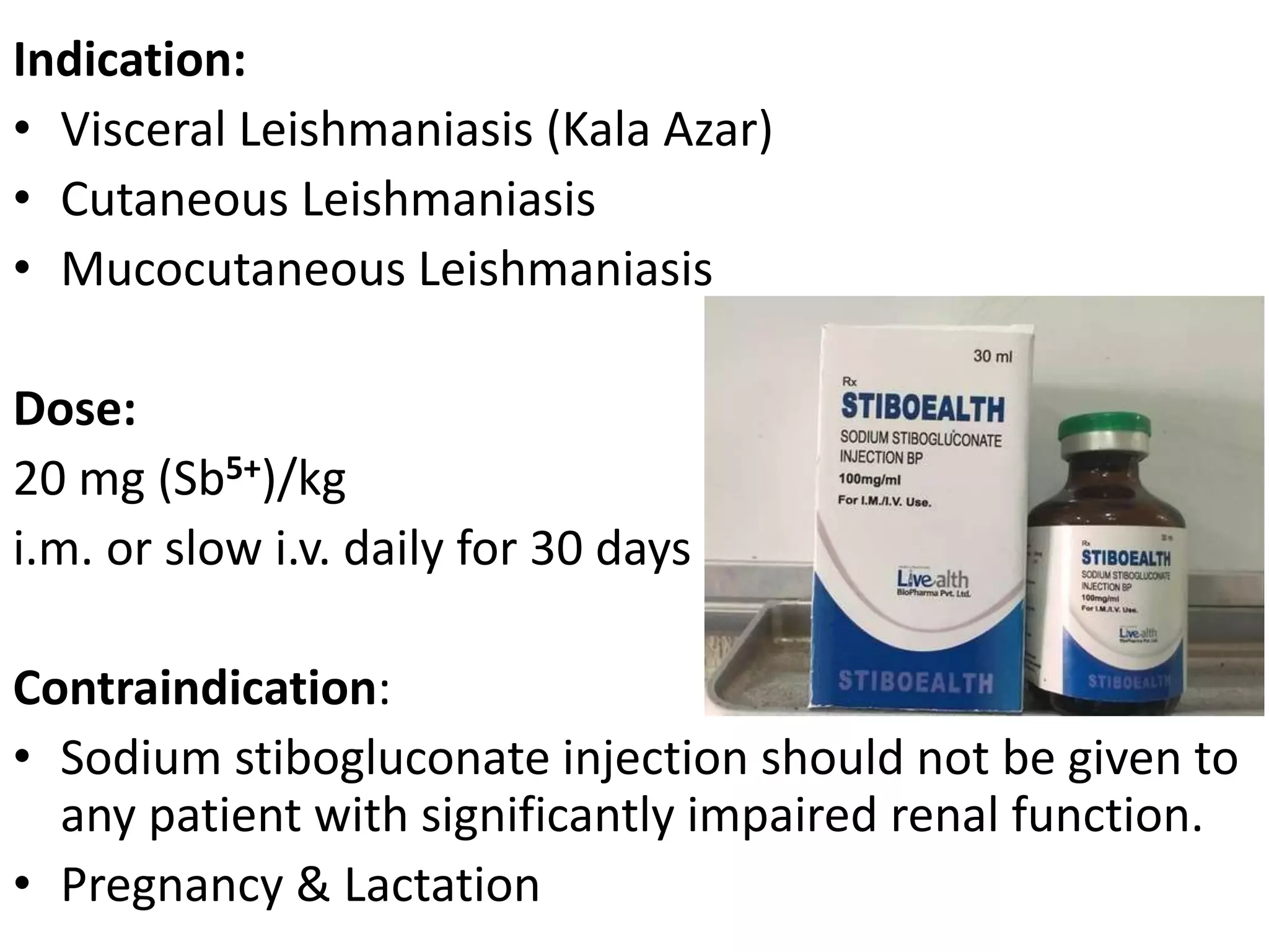 Drugs for Leishmaniasis & Filariasis | PPTX