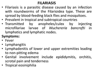 Drugs for Leishmaniasis & Filariasis | PPTX