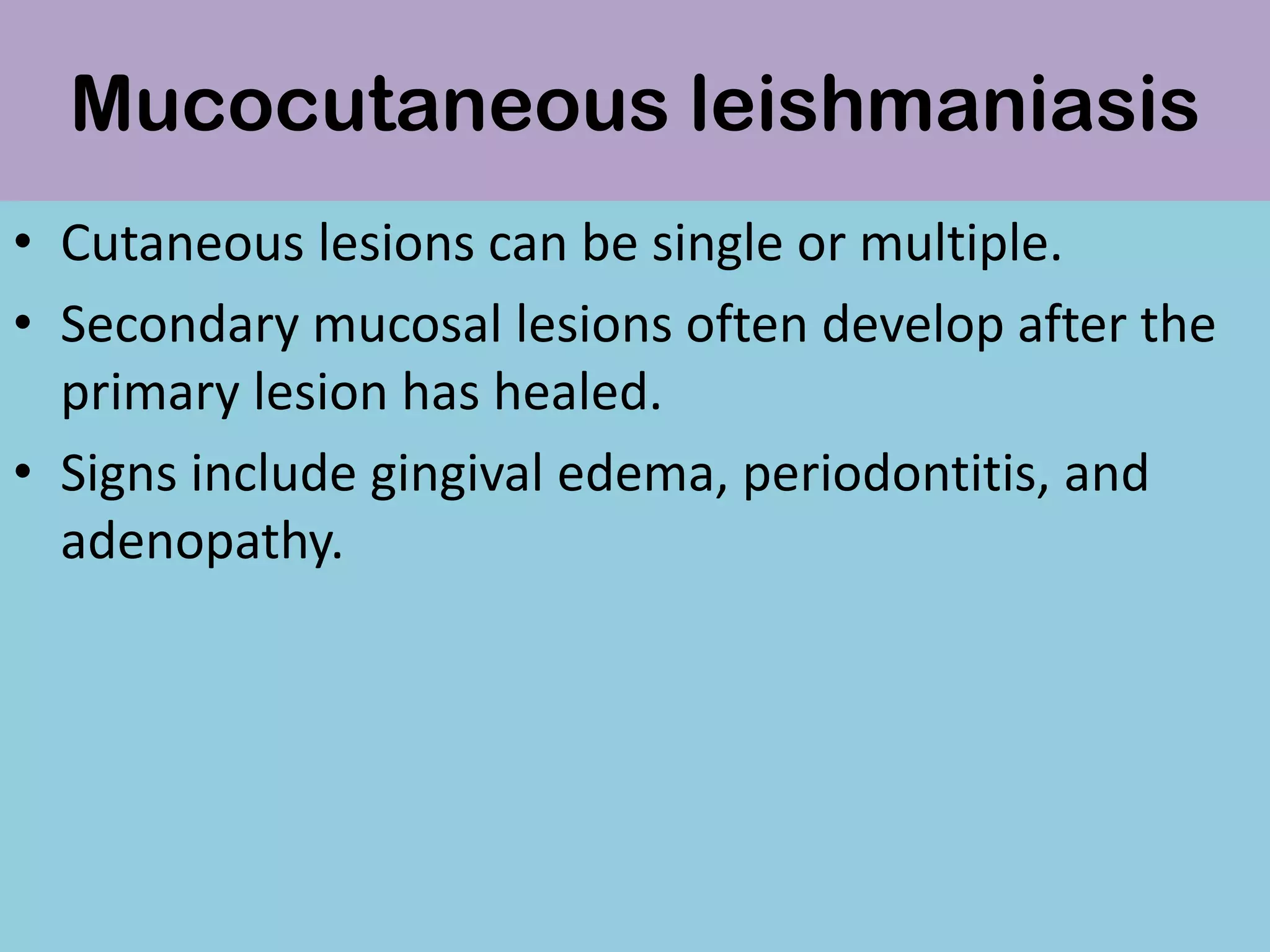 Leishmaniasis | PPTX