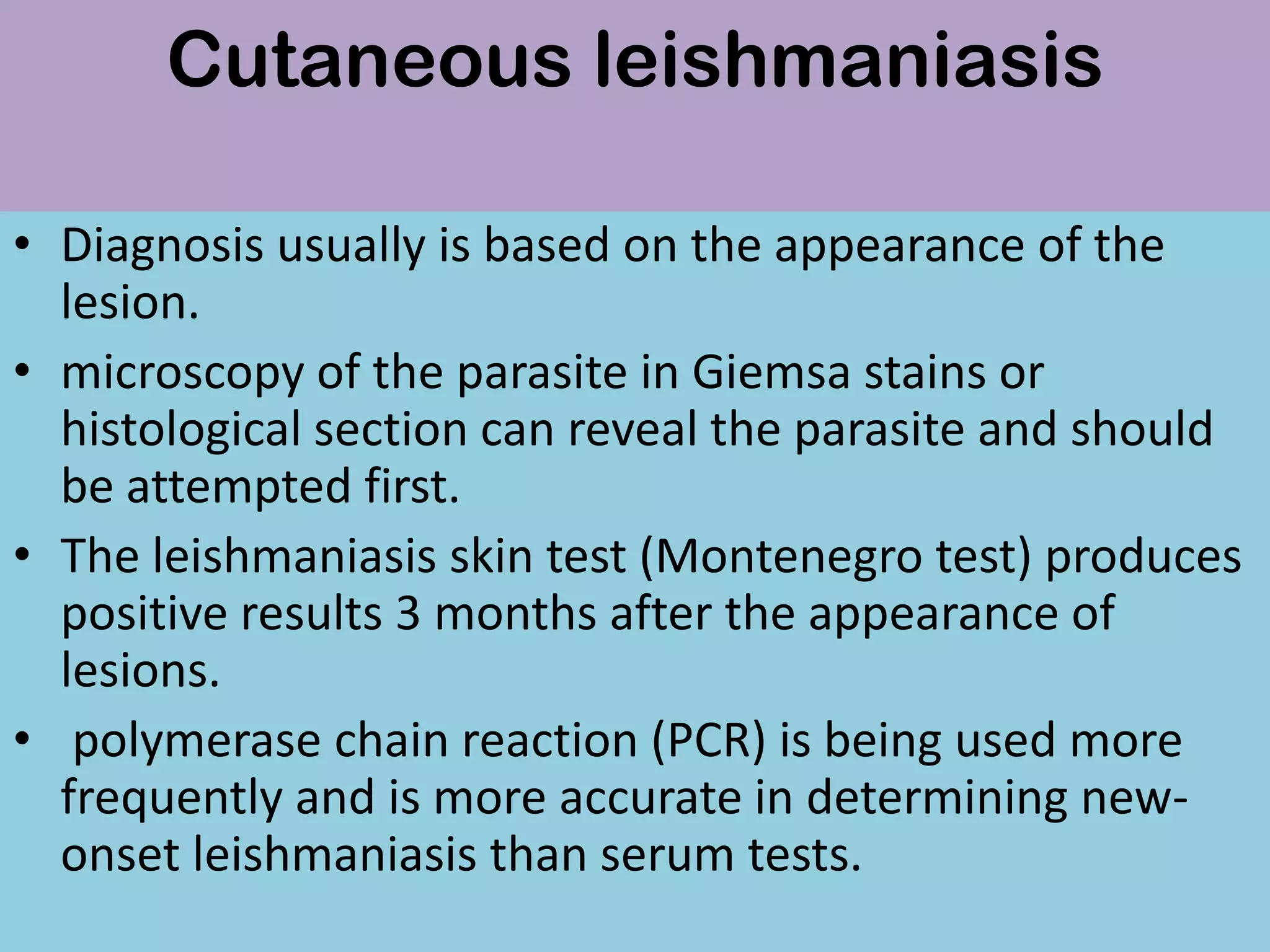 Leishmaniasis | PPTX