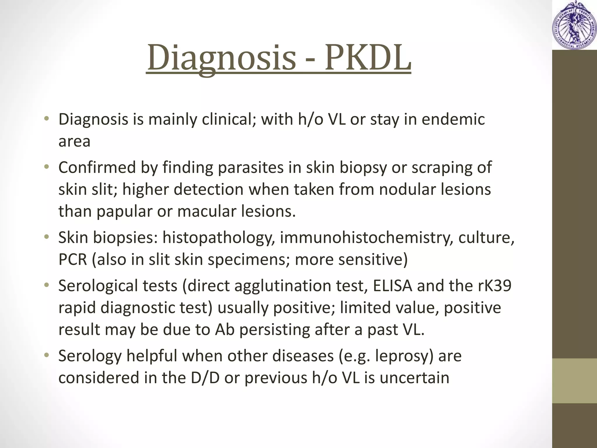 Current Strategies in Diagnosis & Treatment of Leishmaniasis | PPTX