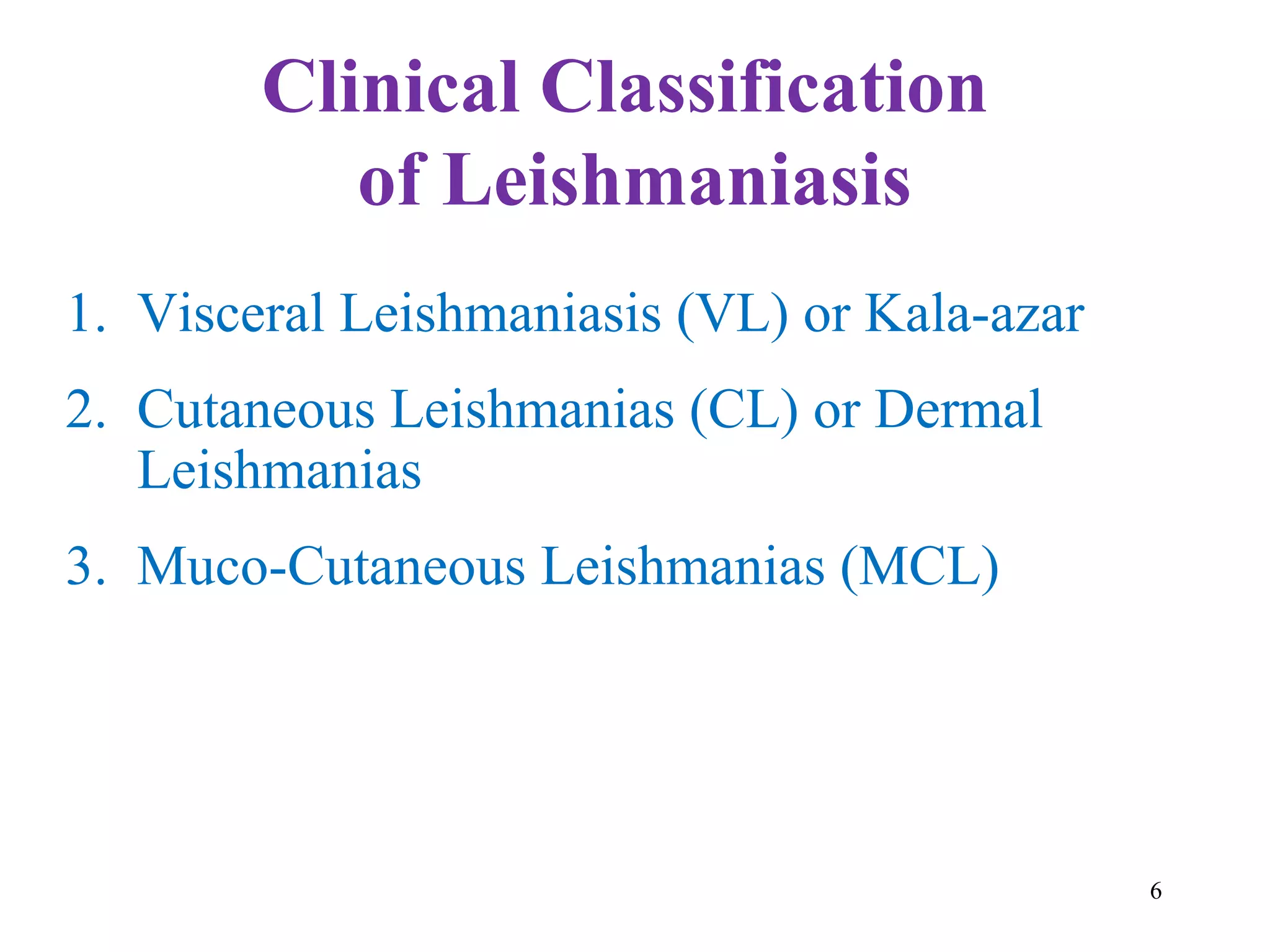 Leishmaniasis | PPT