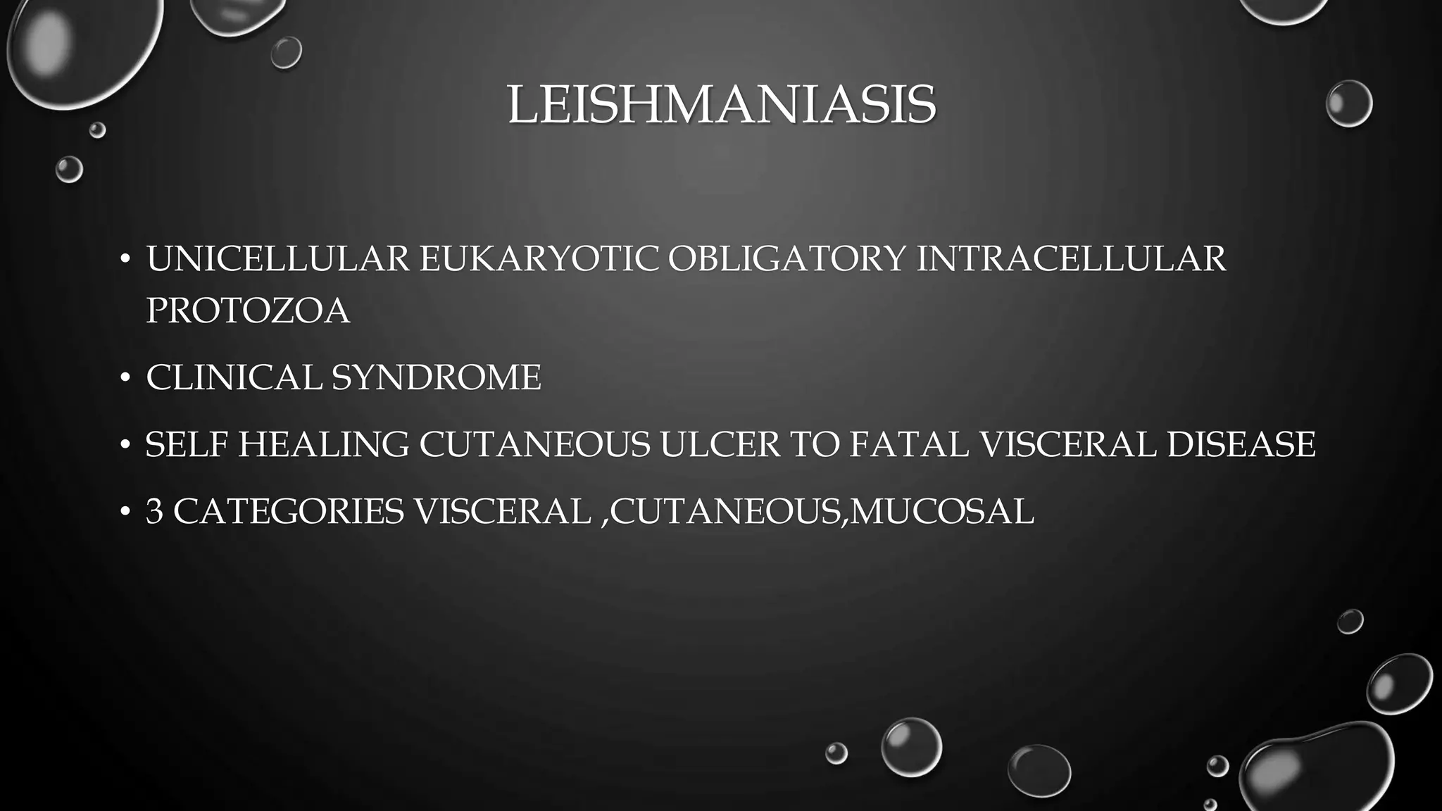 Leishmaniasis | PPTX