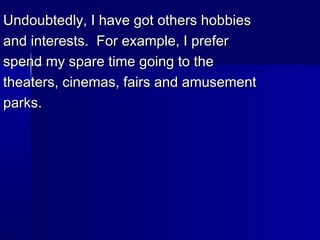 Leisure activities | PPT