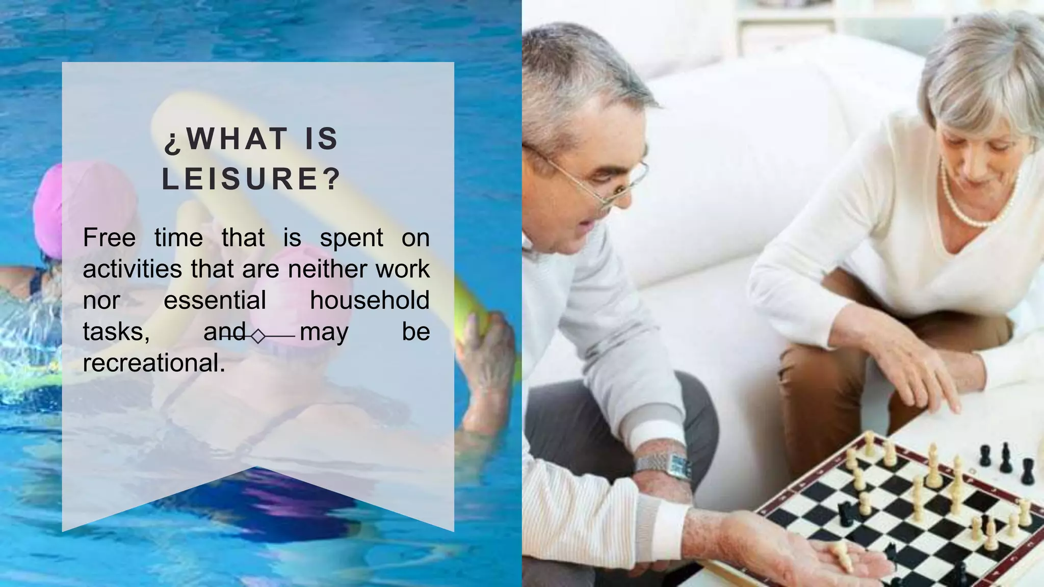 Leisure activities for adults | PPT