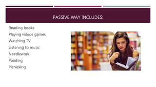 Leisure activities for teenagers | PPTX