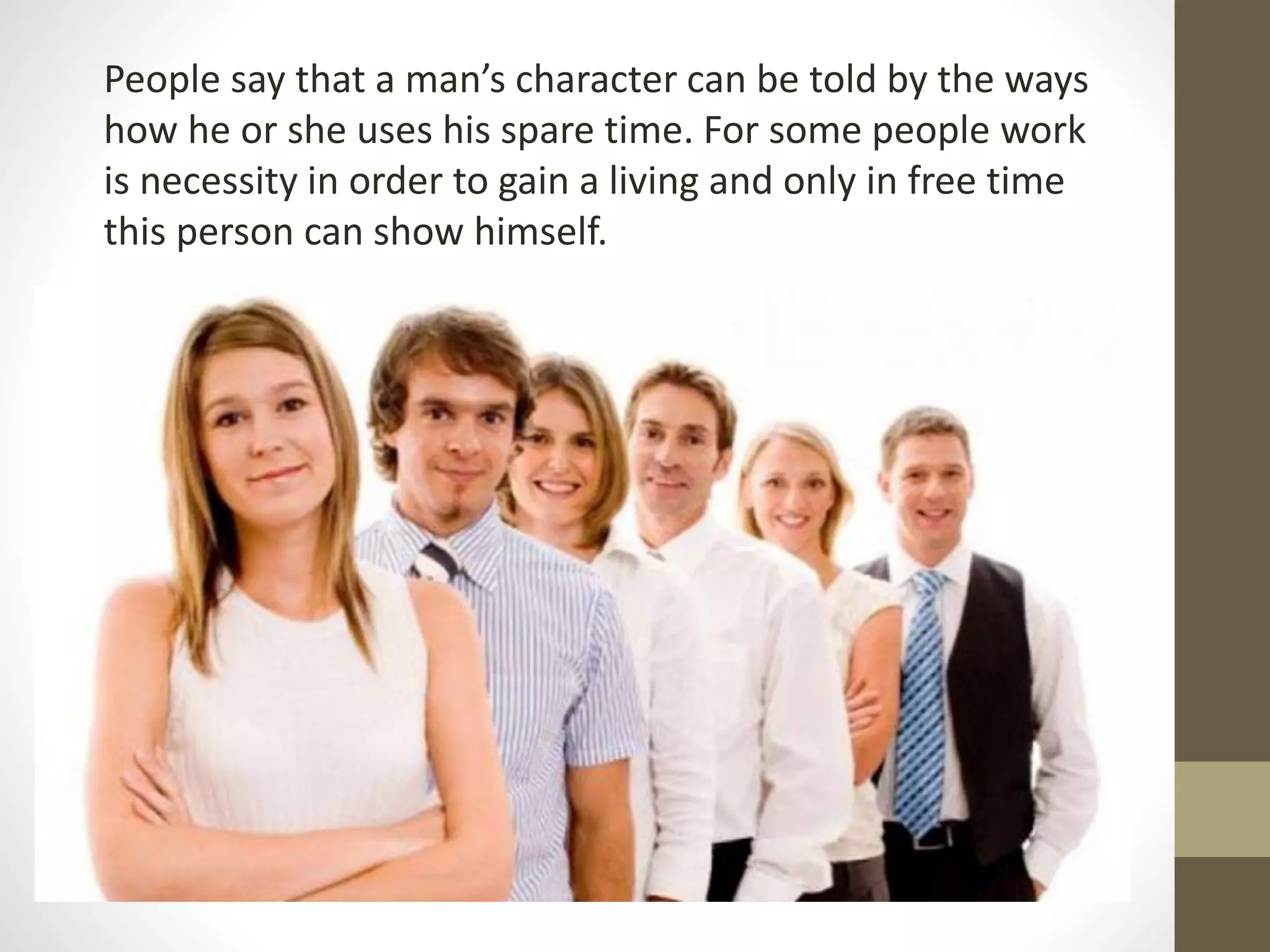 Leisure activity | PPTX