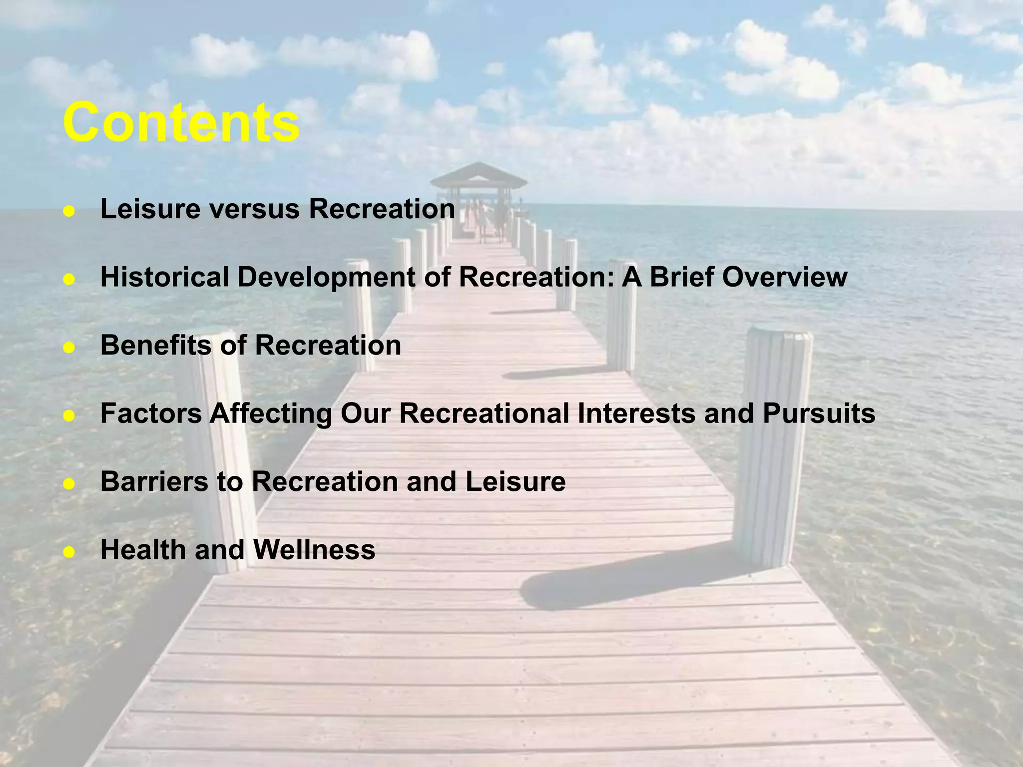 leisure and recreation.ppt