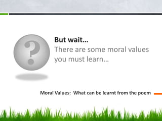 Leisure themes&m values | PPTX