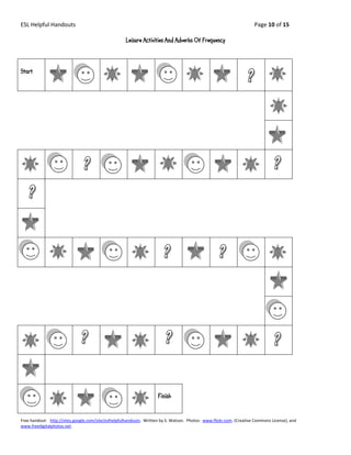 Leisure time activities and adverbs of frequency | PDF
