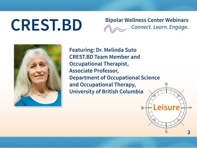 CREST.BD Leisure & Bipolar Disorder Slides | PPT