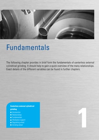 Guide to Centerless External Cylindrical Grinding – quick introduction ...