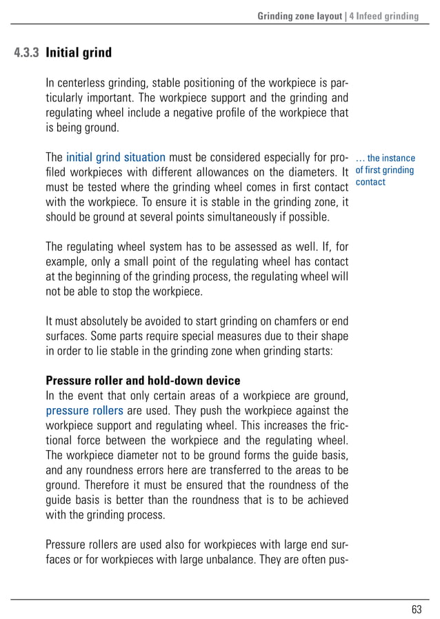 Guide to Centerless External Cylindrical Grinding – part II of the ...