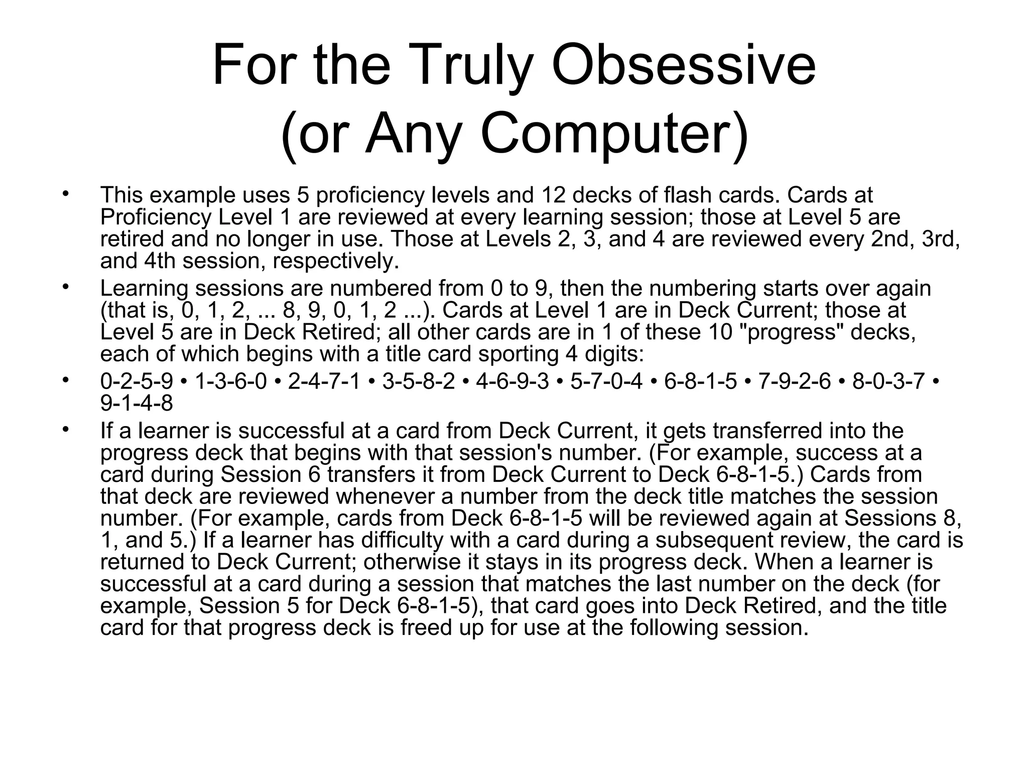 Leitner System | PPT