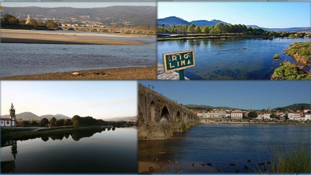 Leito do rio lima e afluentes