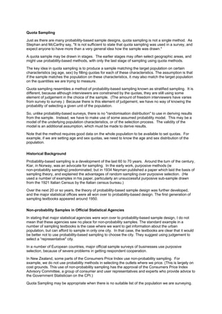 probability versusnonprobsampling | PDF | Science