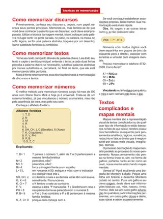 Leitura dinâmica e memorização técnicas e aplicação | PDF