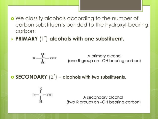 Alcohols | PPTX