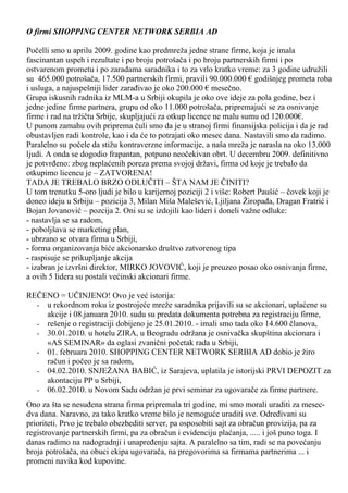 Osnovna ideja, koncept | DOC