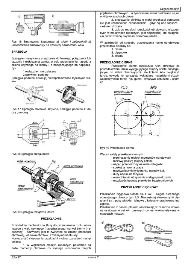 lekcja 5 Części maszyn | PDF | Woodworking | Arts and Crafts