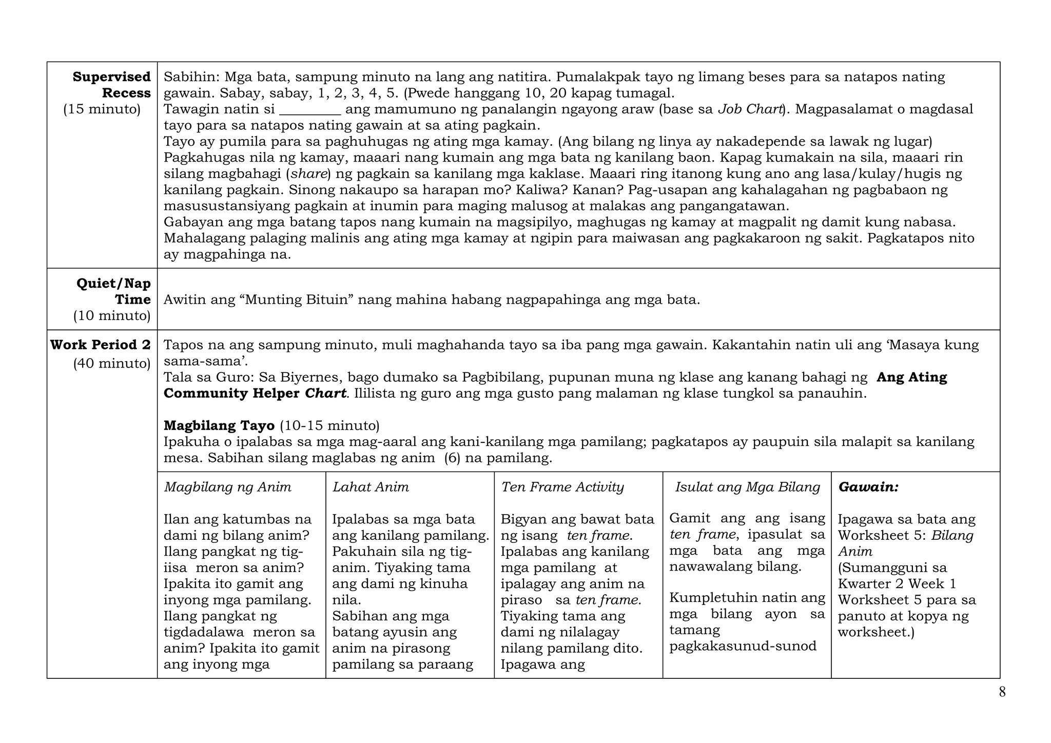 Lesson Exemplar_Kindergarten_Q2_Week1_v.2 | PDF