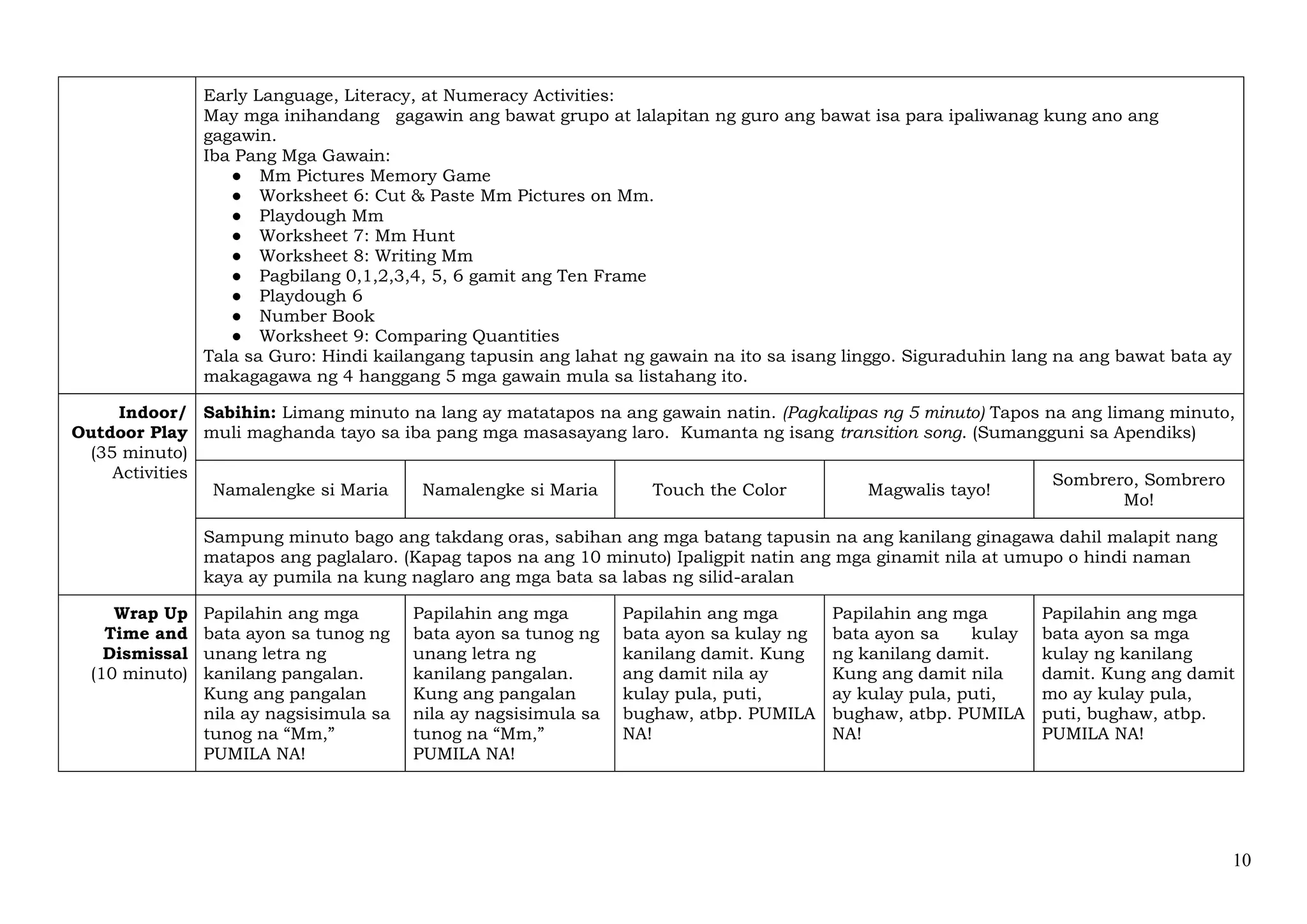 Lesson Exemplar_Kindergarten_Q2_Week1_v.2 | PDF