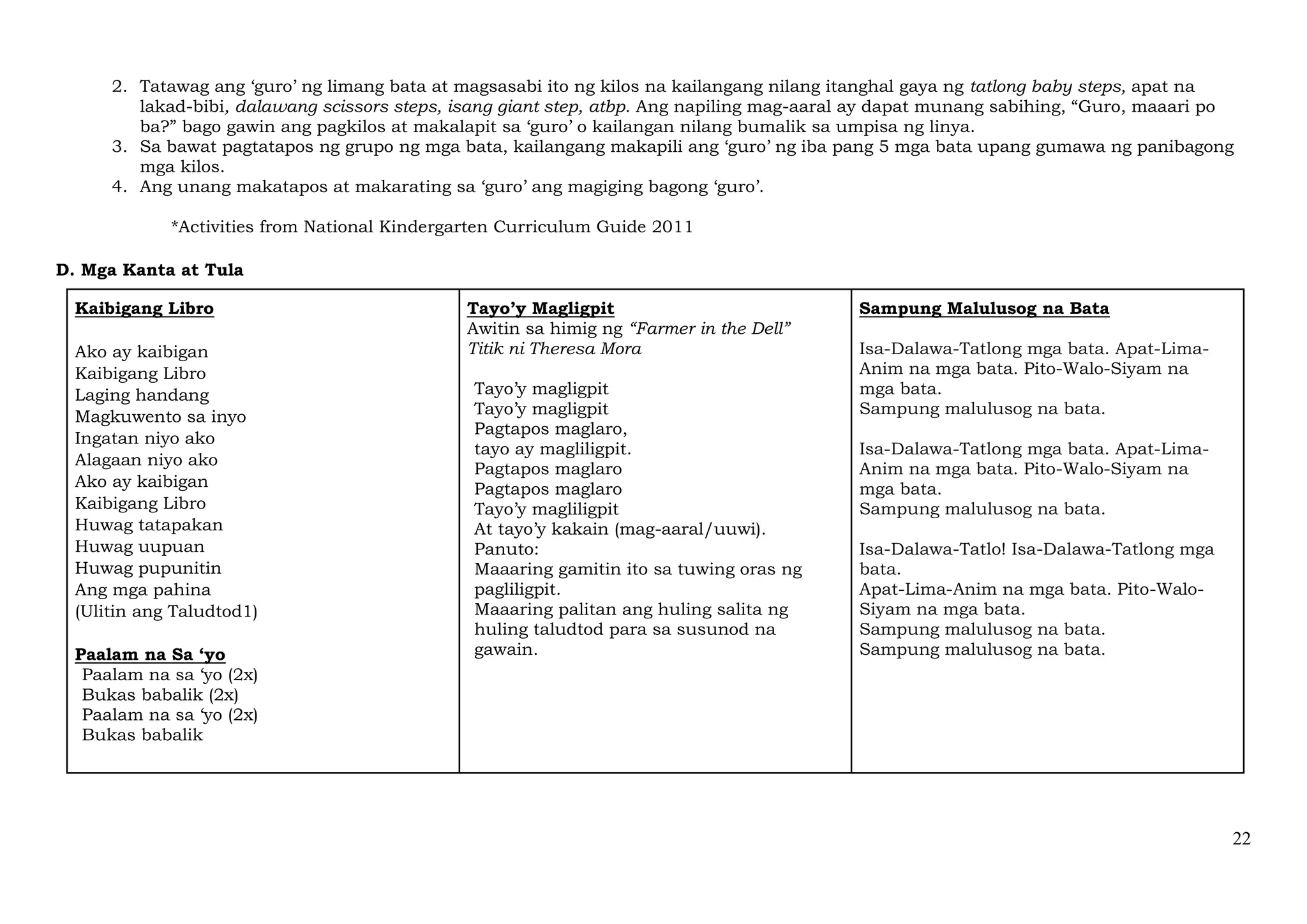Lesson Exemplar_Kindergarten_Q2_Week2_v.2 | PDF