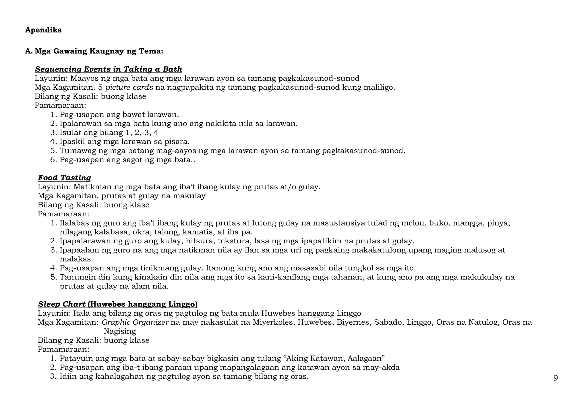 LE_Kinder_Q1_Week10_ver2.pdf Kindergarten Matatag | PDF