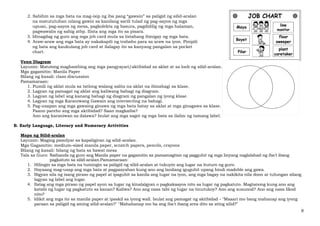 Kinder 1 Weekly Lesson Deped Lesson Exem | PDF