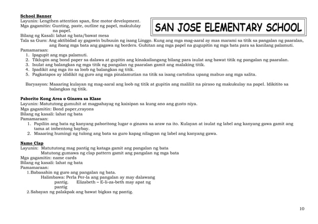 Kinder 1 Weekly Lesson Deped Lesson Exem | PDF