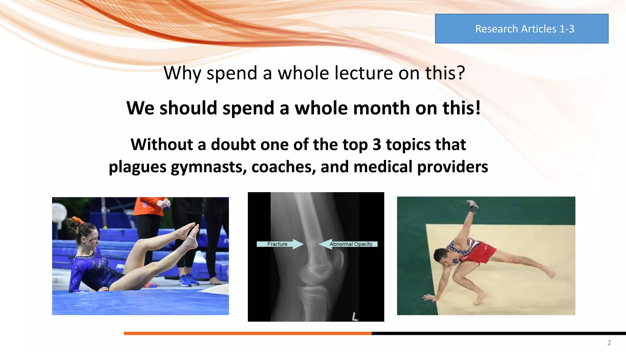 Preventing Knee and Ankel Impact Injuries in Gymnastics | PPT