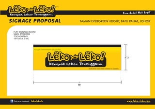 Leko2 kiosk proposal | PDF