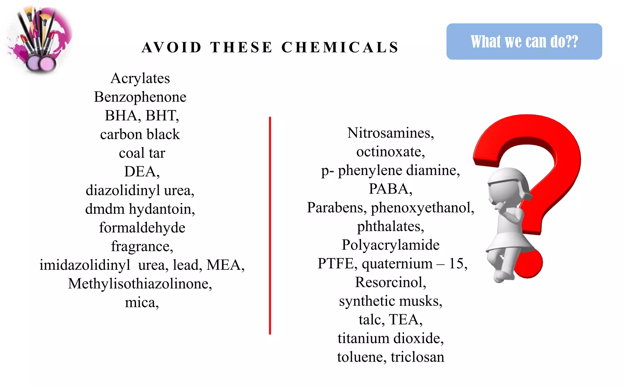 Chemistry of Cosmetics | PDF
