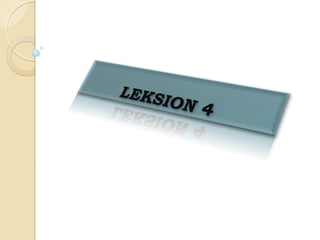 Leksion 4 shkalle | PDF