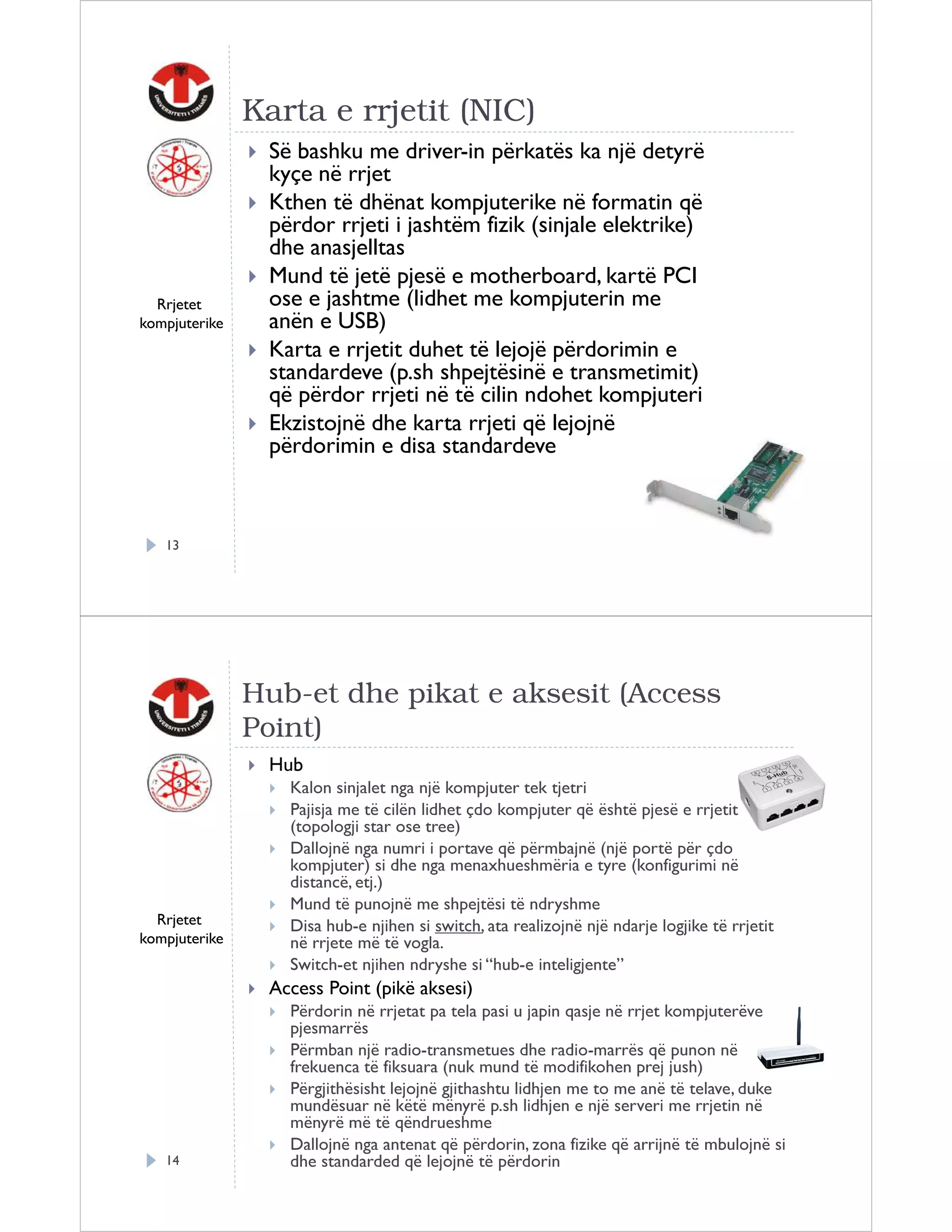 Leksioni 10 rrjetet kompjuterike | PDF
