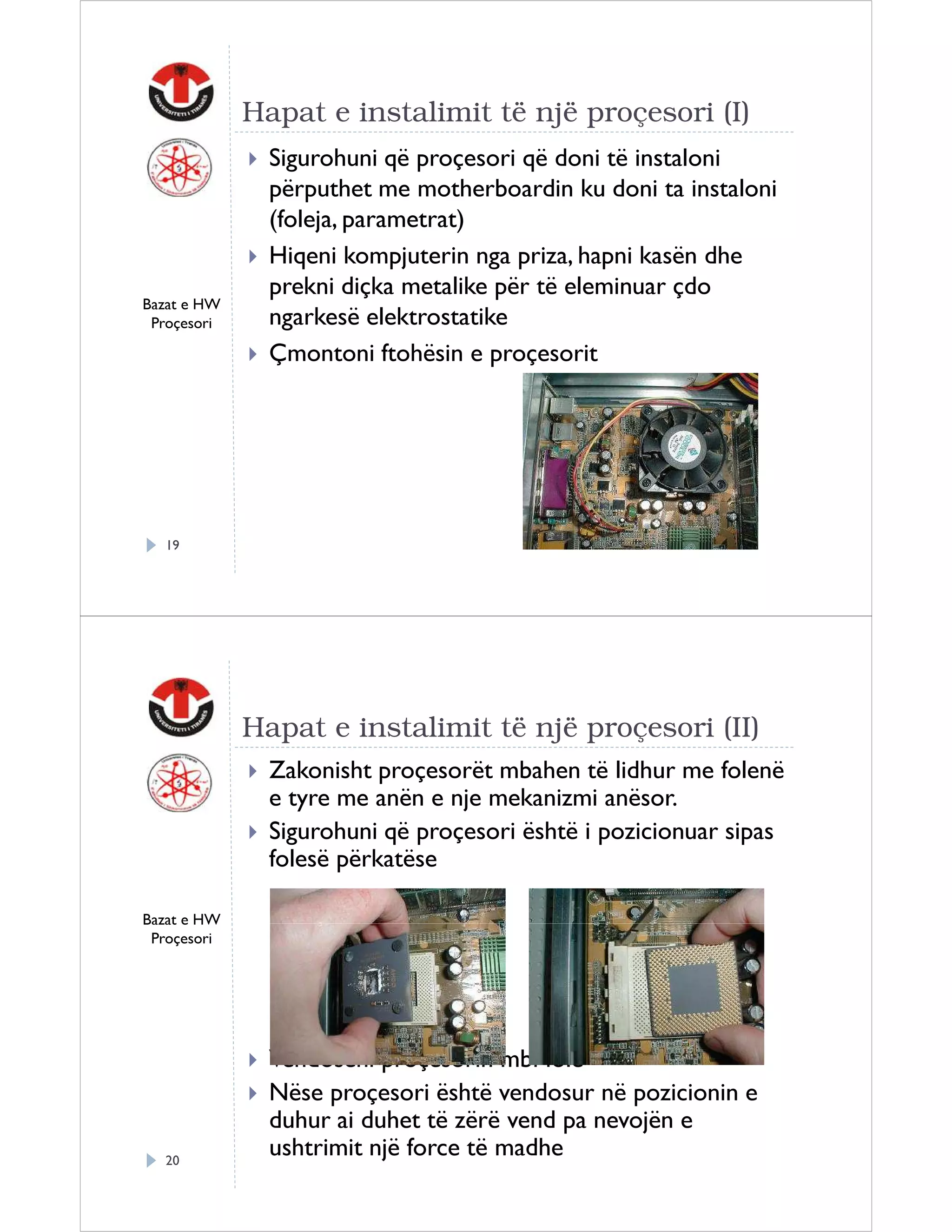Leksioni 3 procesori | PDF | Free Download