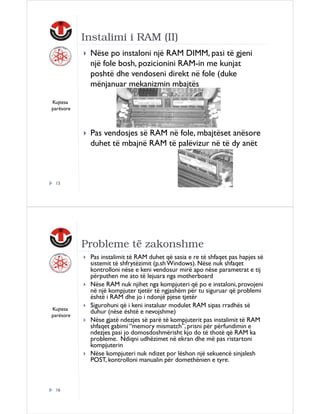 Leksioni 5 kujtesa paresore | PDF