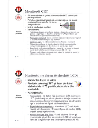 Leksioni 9 pajisjet periferike | PDF