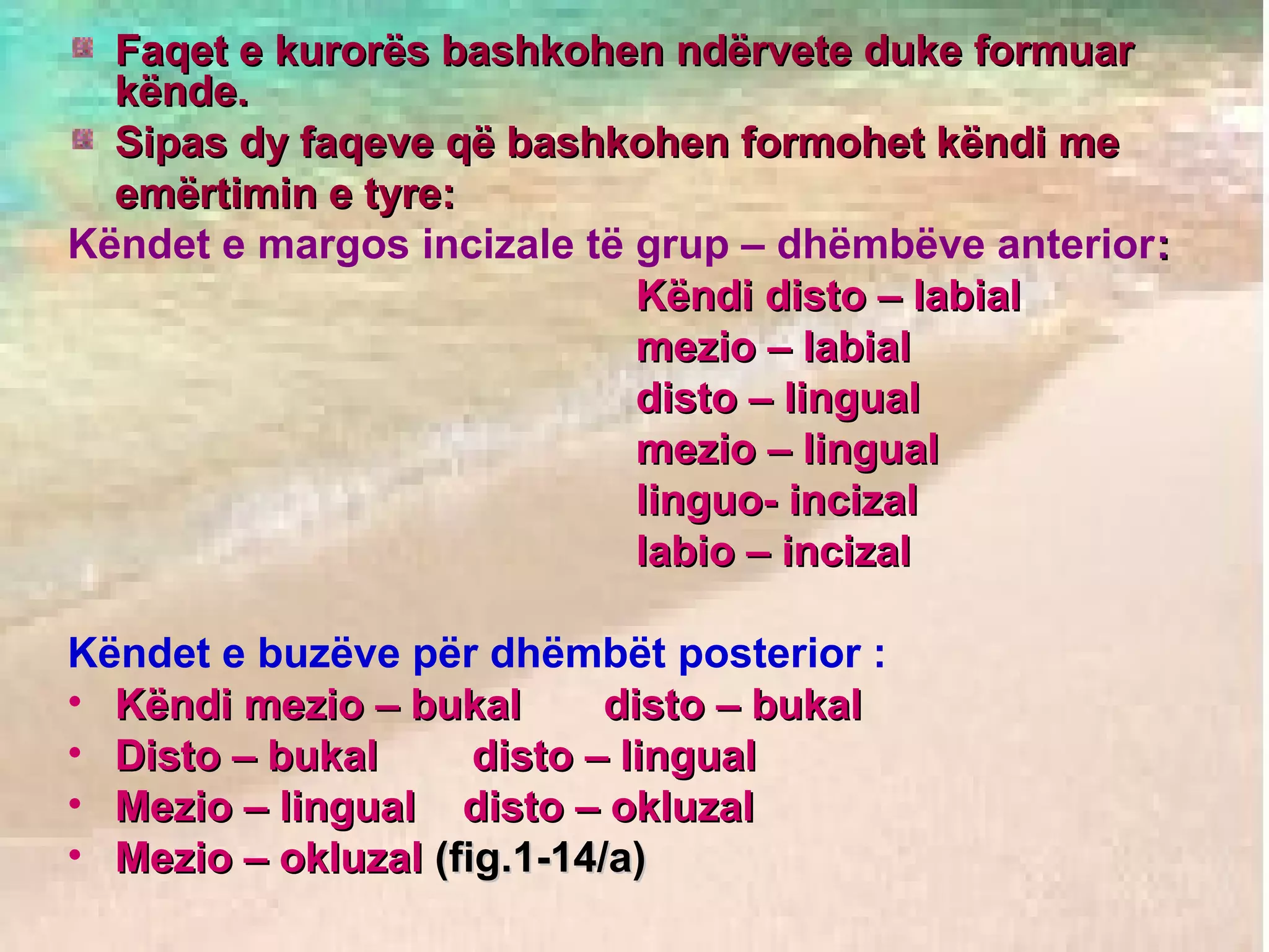 ANATOMIA DENTARE | PPT