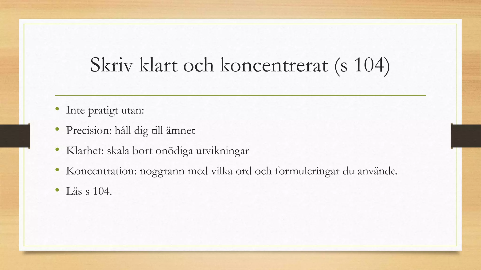 Lektion 2 informell och formell stil | PPT