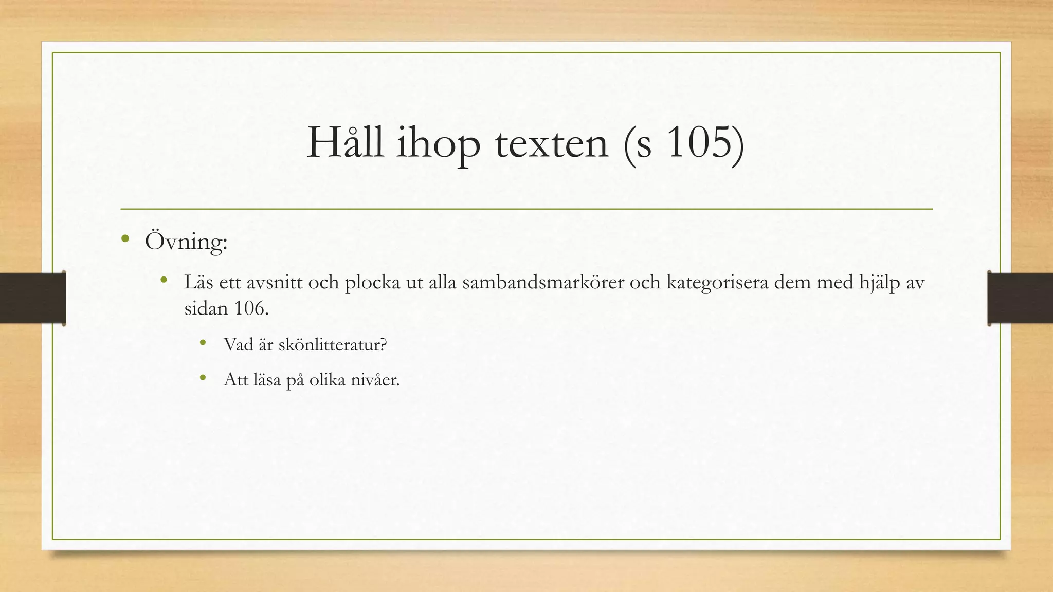 Lektion 2 informell och formell stil | PPTX | Education